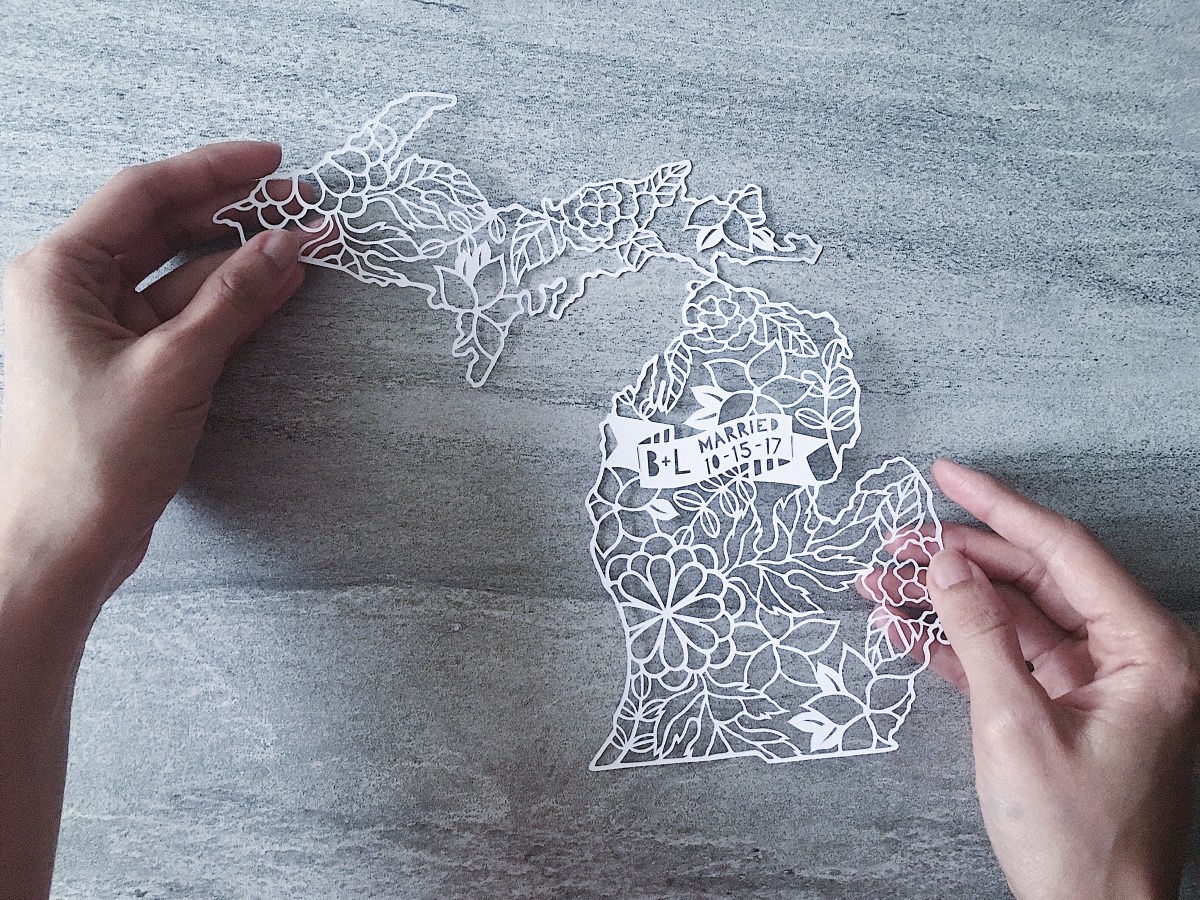 Hand-drawn & Handcut Maps – handcut paper illustration by yang ...